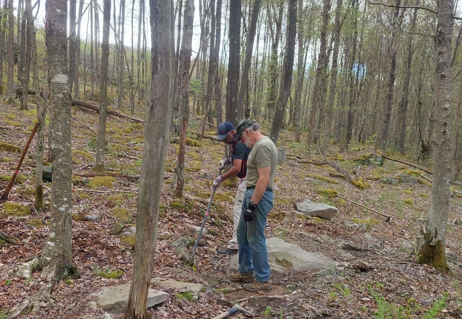 May Trail Work update – Heart of the Highlands Trail System