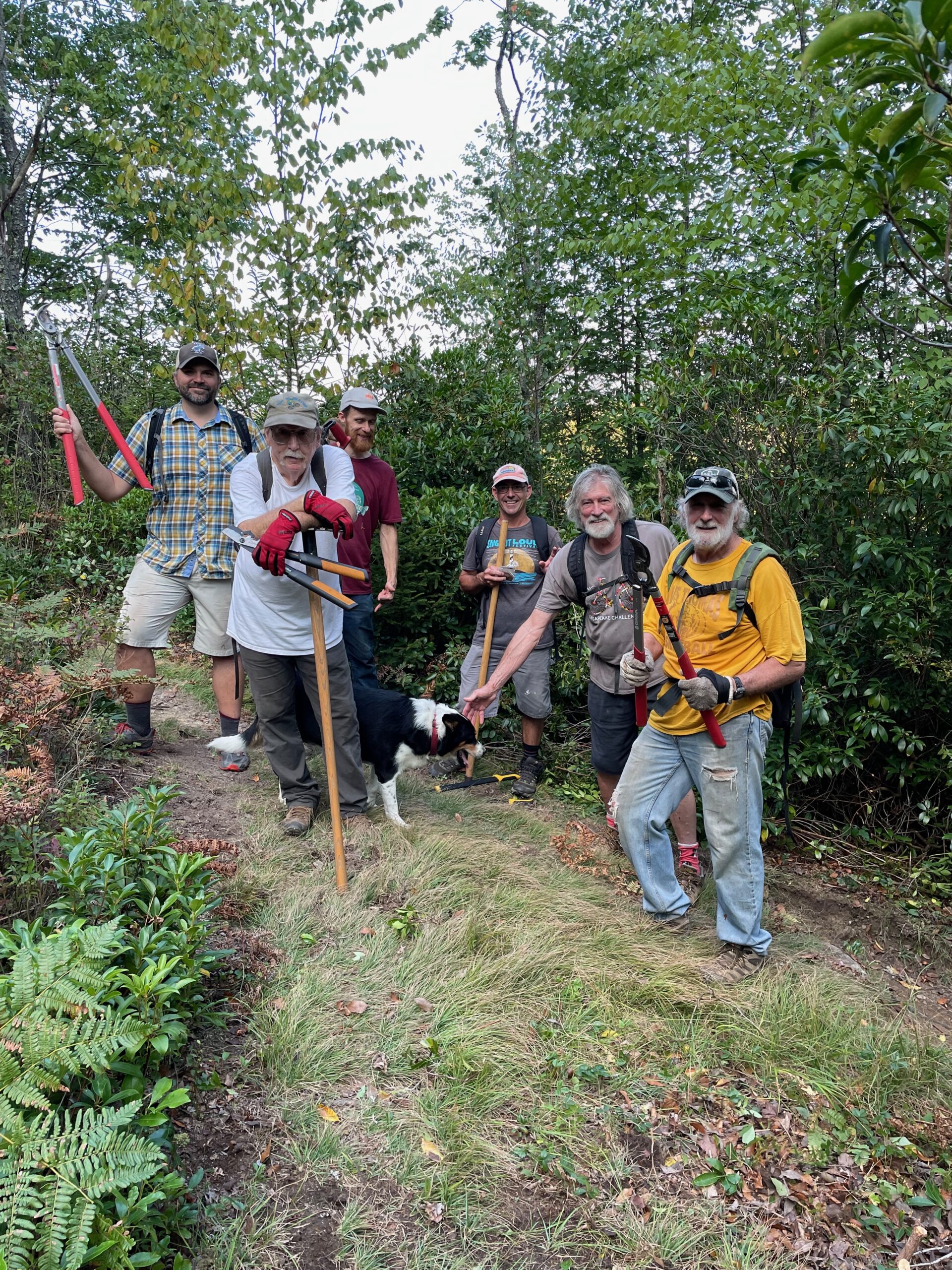 Last trail work days of 2023 season - Heart of the Highlands Trail System